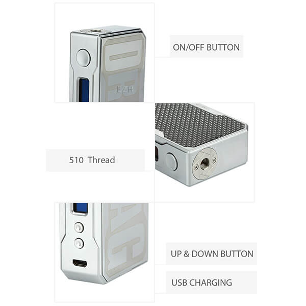 VOOPOO Drag Box Carbon Fiber Mod | Steam-Store