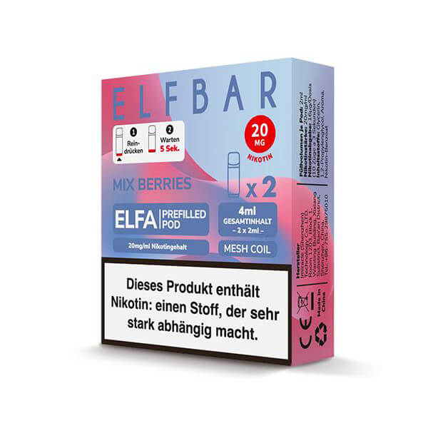 Elf Bar Elfa Prefilled Pod Mix Berries | Steam-Store