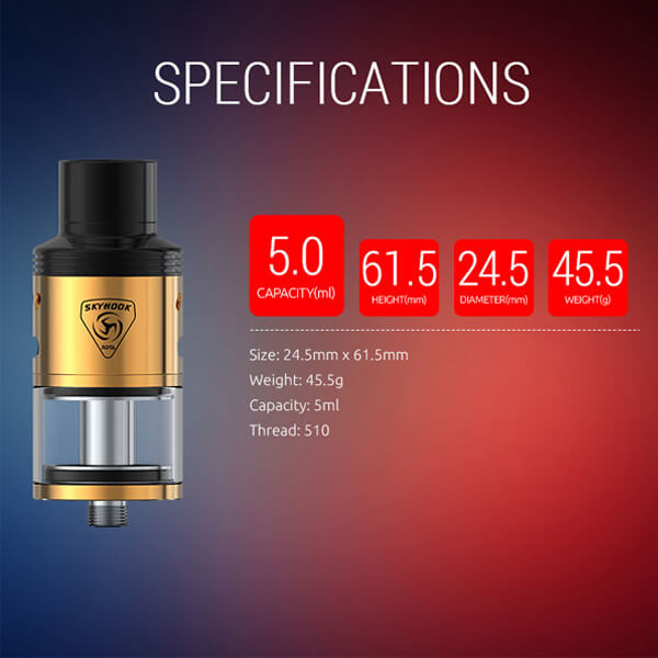 SMOK Skyhook RDTA Tank | Steam-Store