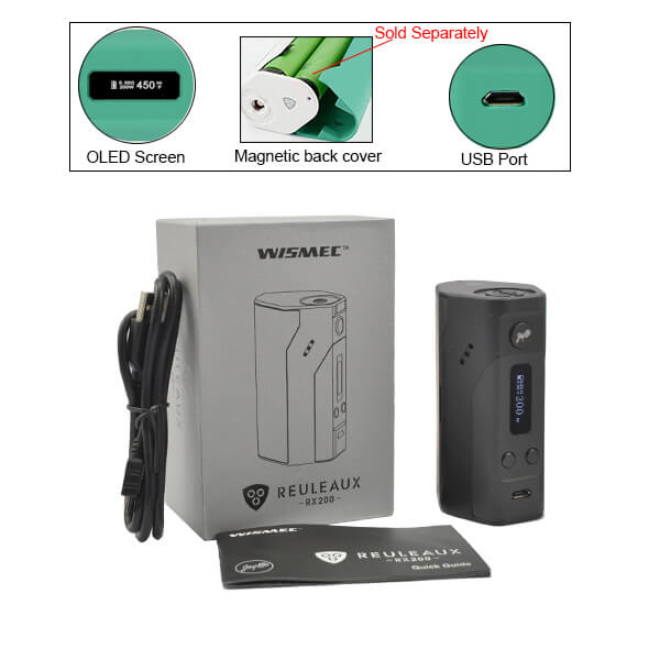 Wismec Reuleaux RX200 TC | Steam-Store